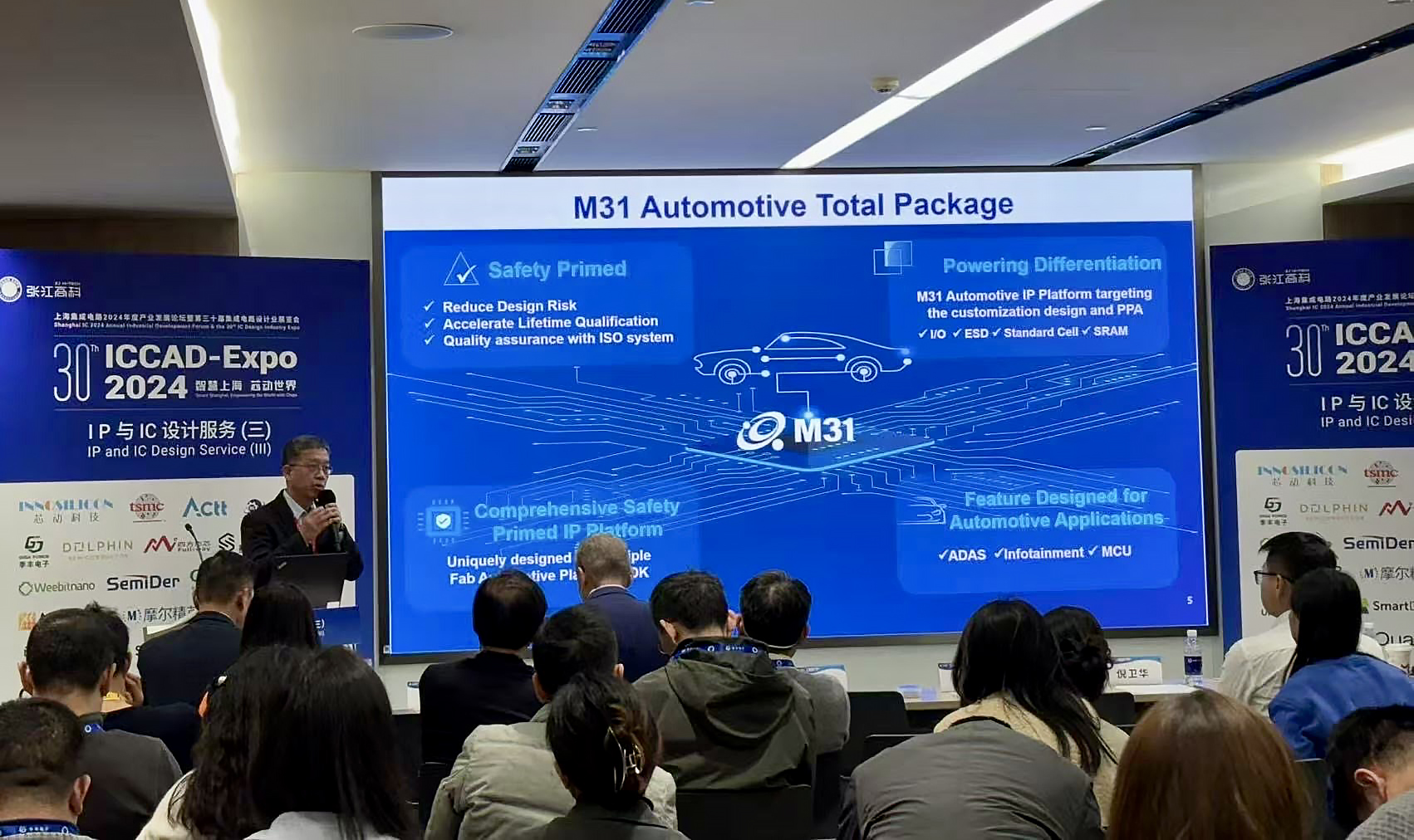 M31 Unveils Full Range of Automotive IP Solutions at ICCAD Illuminating ...